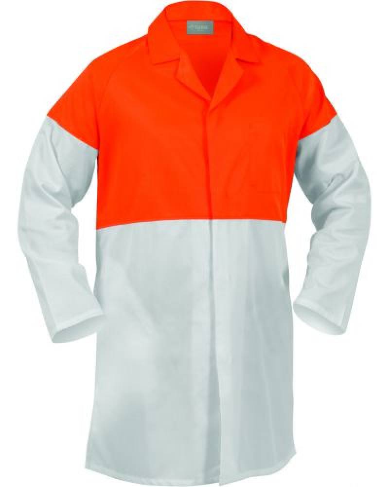 Hi Vis Food Industry Dust Coat