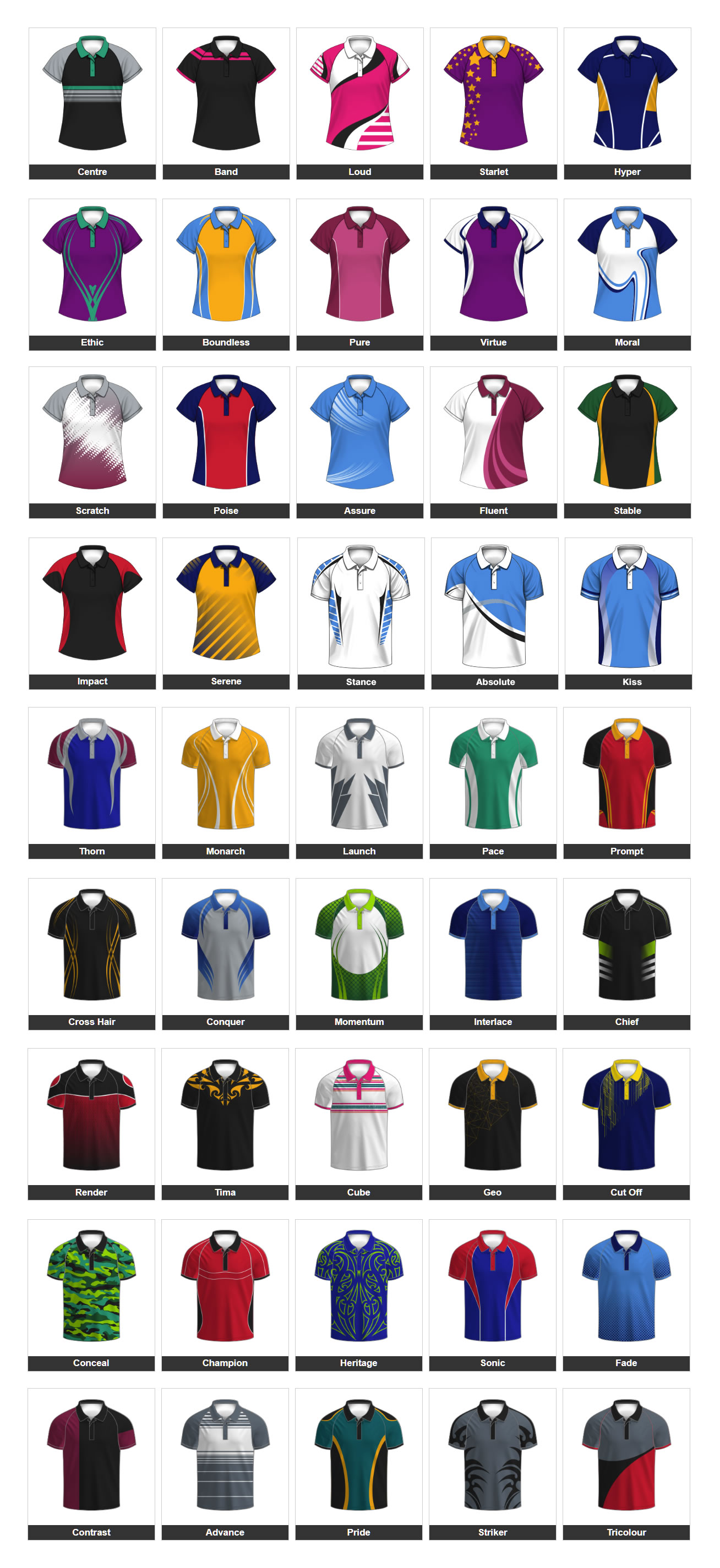 Sublimated Polo, Your Design or Ours